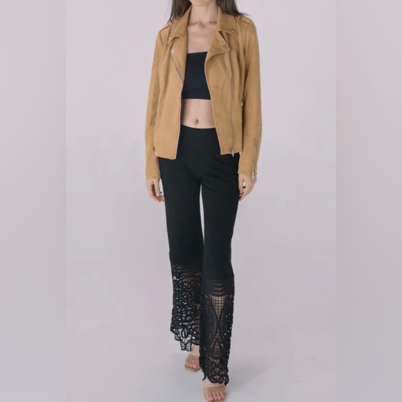 Solitaire | Pants & Jumpsuits | Solitaireblack Crochet Pant | Poshmark